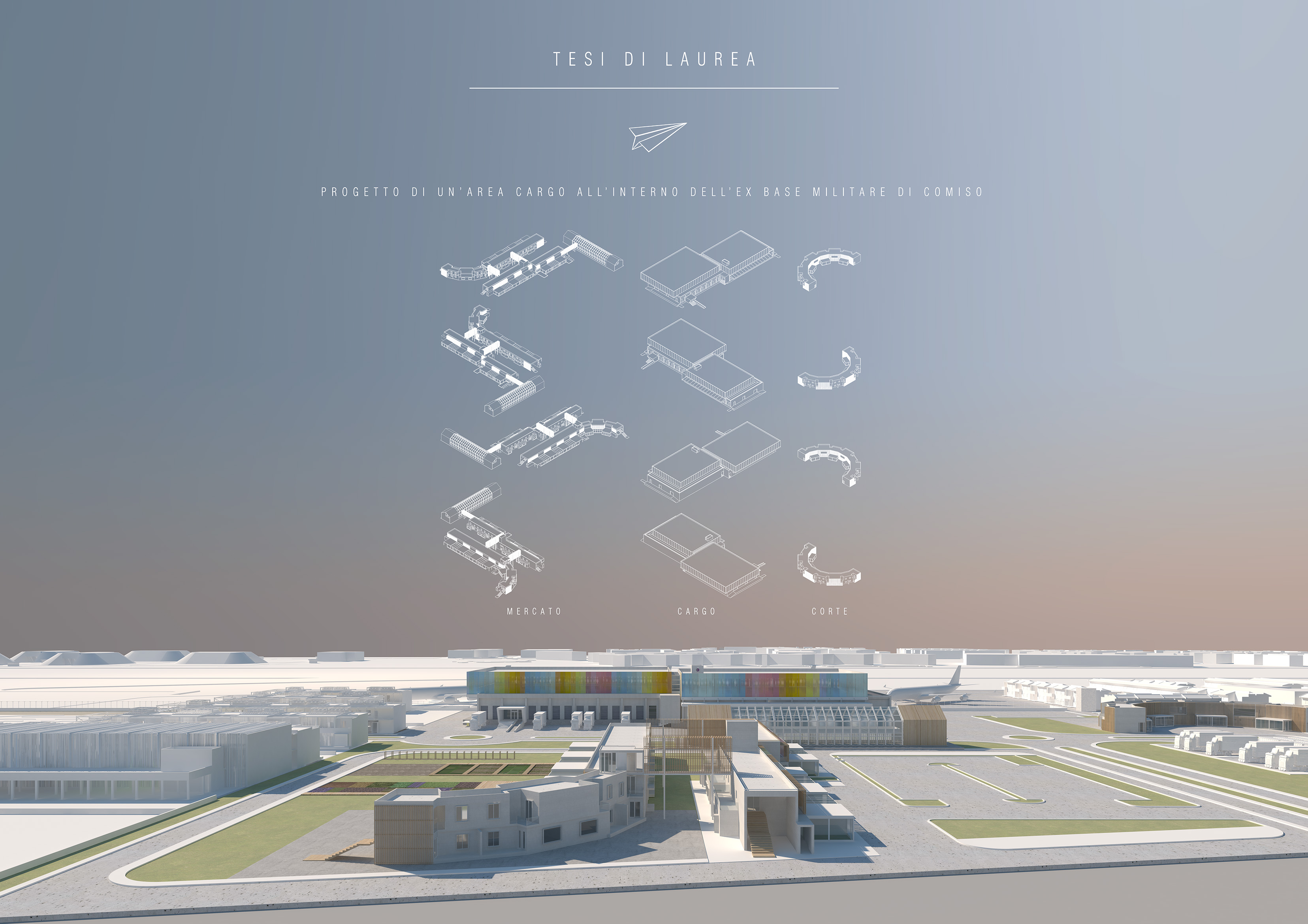 PROGETTO DI UN’AREA CARGO ALL’INTERNO DELL’EX BASE MILITARE DI COMISO ...