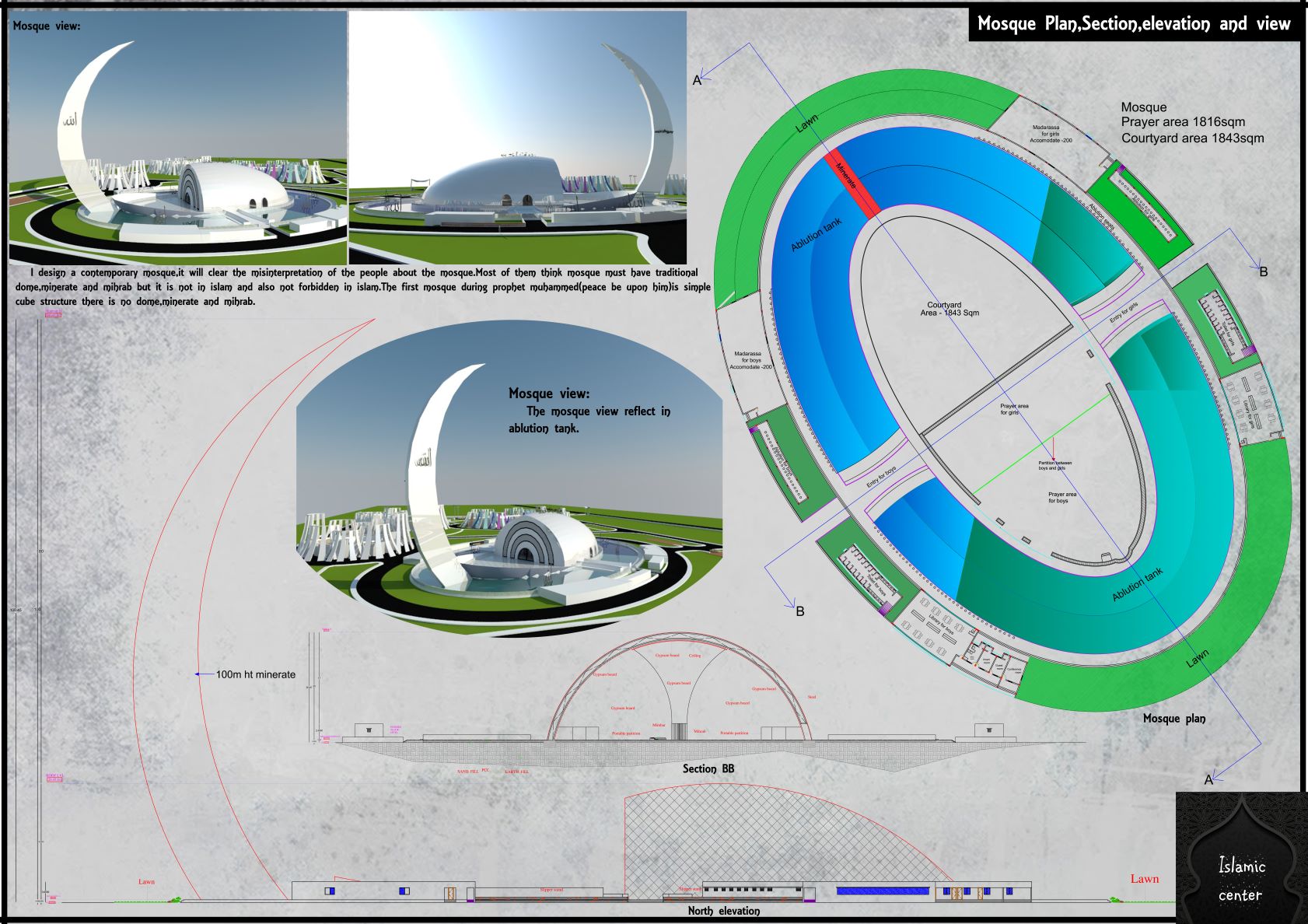 Islamic center | Archistart