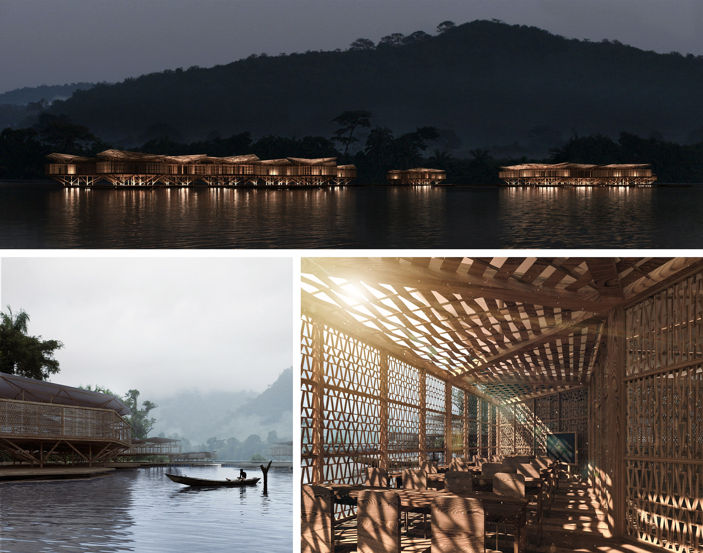 Floating Canopies: A Humanitarian Approach in Lake Volta, Ghana ...