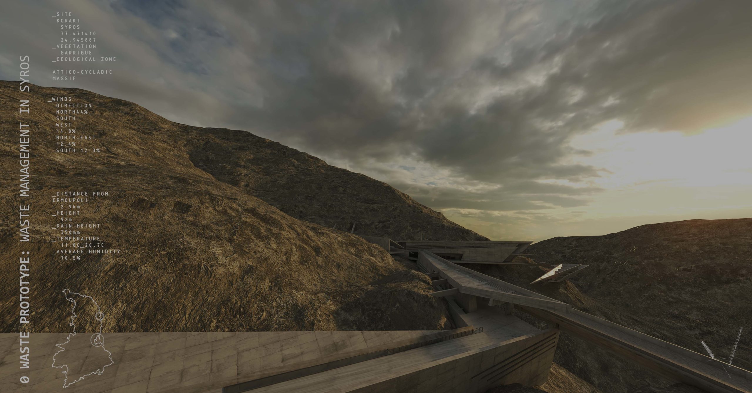 0 Waste Prototype : waste management in Syros | Archistart