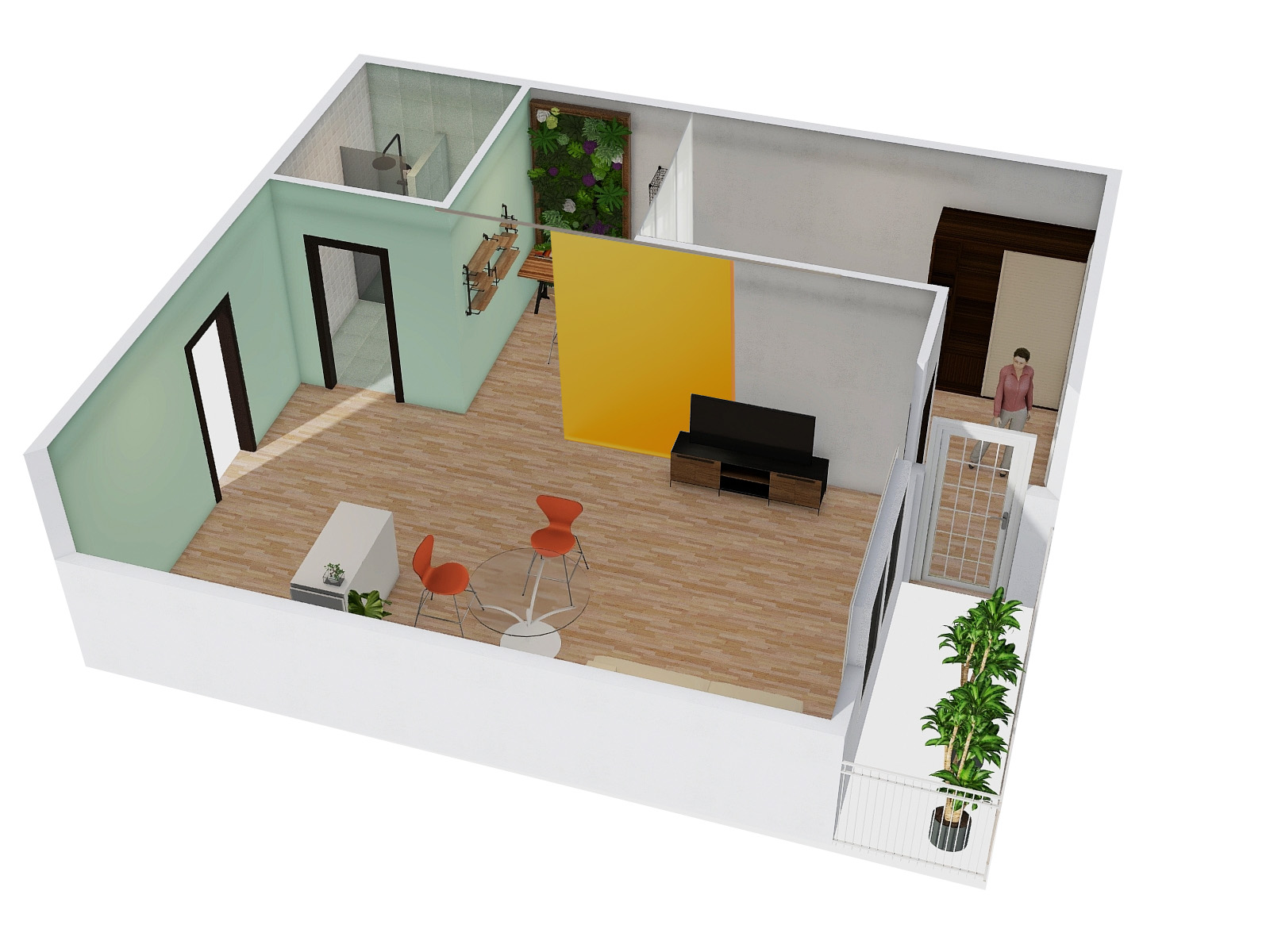 working in a box | Archistart