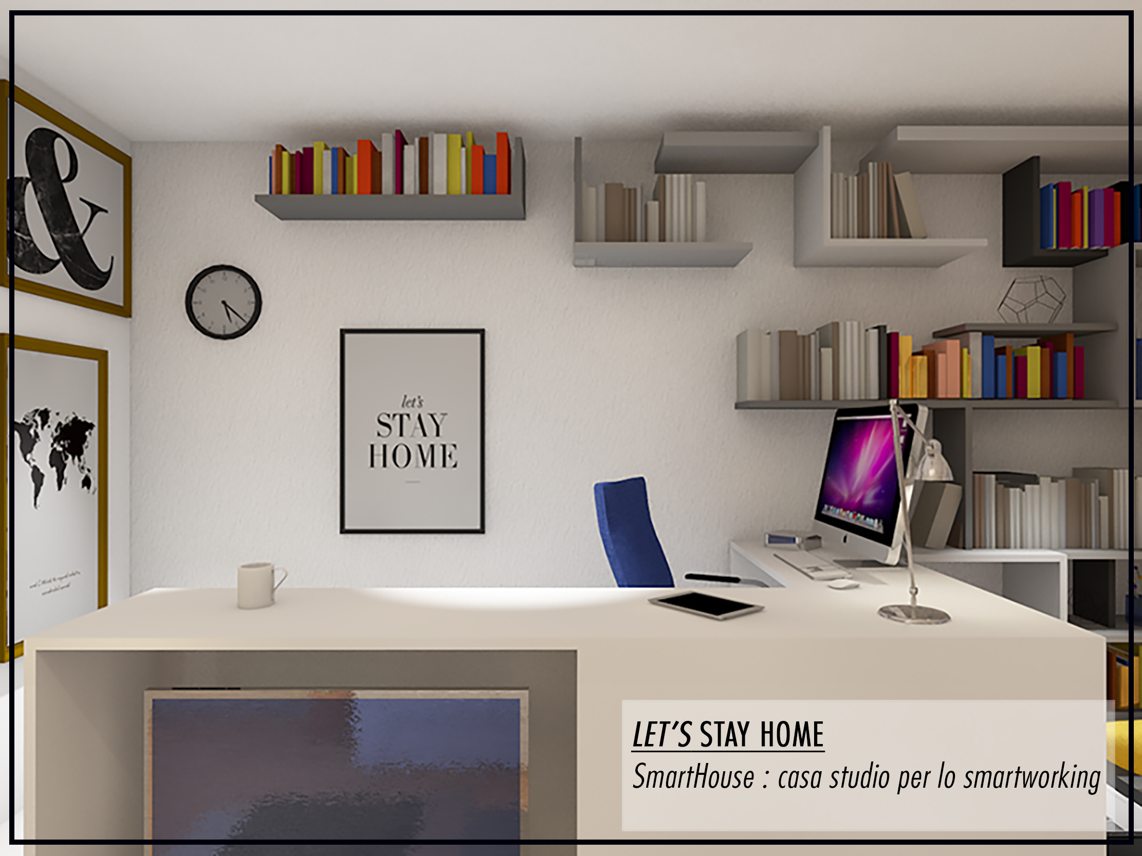 LET’S STAY HOME SmartHouse : casa studio per lo smartworking | Archistart