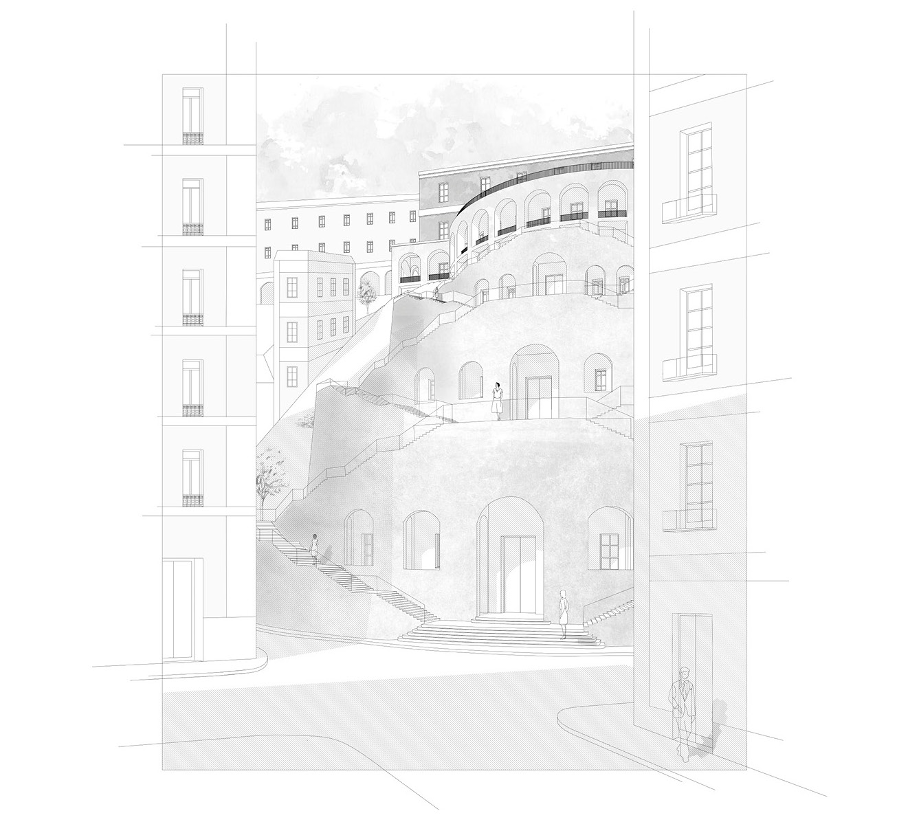 The Steps of Naples – The formation of urban structures through the ...